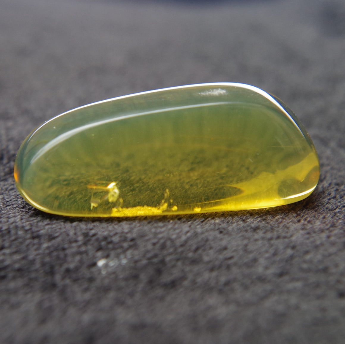 Mexican Blue Amber Stone from Chiapas Window Polished Great Clarity 6g ...